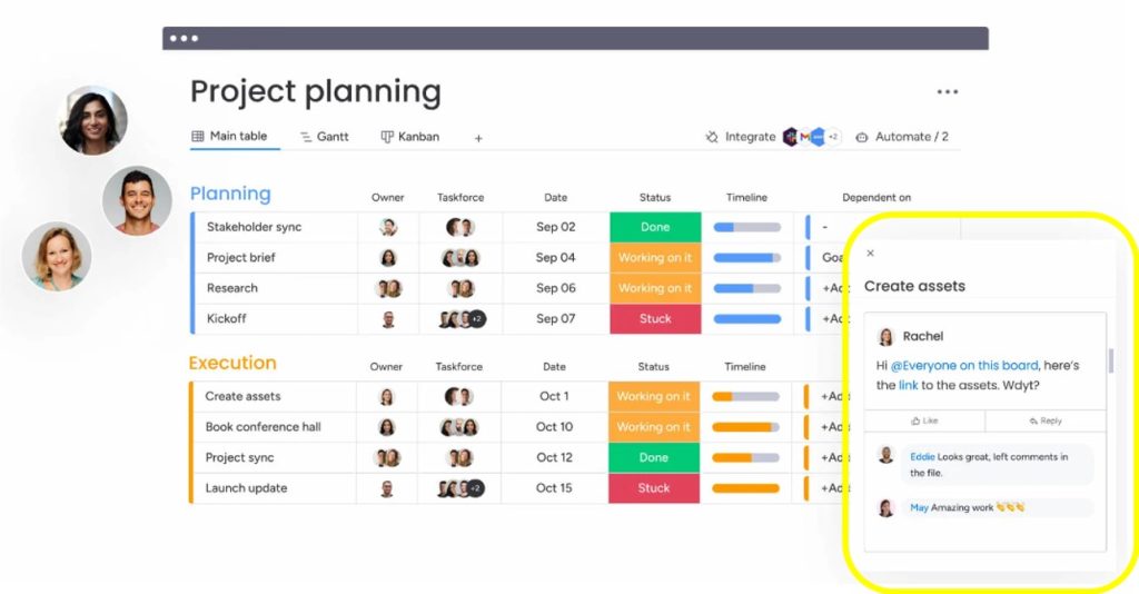 Leveraging the Gantt Chart View in monday.com to simplify Project Management – iCaves Limited